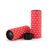 ProsourceFit Premium Hexa Bumps 2-in-1 Sports Massage Trigger Point Foam Roller w/Grid ...