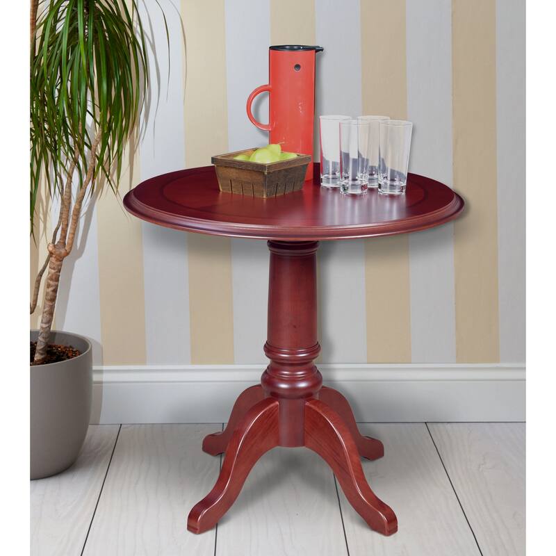 Prestige 30 Inch Round Side Table - Overstock - 23591938