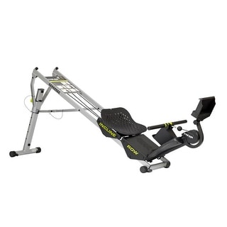 Total Gym Ergonomic Folding Incline Rowing Machine with 6 Levels of ...