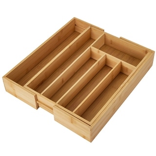Kitchen Details Bamboo Kitchen Drawer Organizer - Bed Bath & Beyond ...