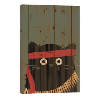 Cat Rambo Print On Wood by Doozal - Multi-Color - Bed Bath & Beyond ...