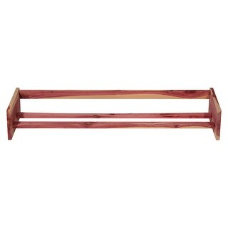 Household Essentials Cedar Fresh Stackable Cedar Shoe Rack - Bed Bath ...