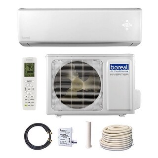 Boreal BRISA 24,000 BTU Ductless Mini Split System 230V - Install Kit ...