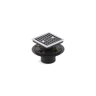 Kohler Clearflo™ Square Design Tile-In Shower Drain Polished Chrome (K ...