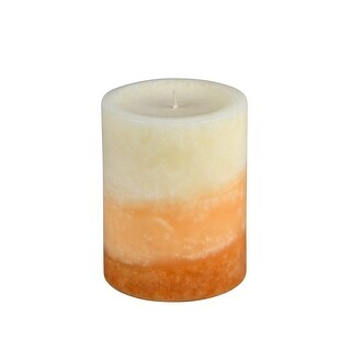 3 x 4 Inch Lyr Ginger Peach Scented Pillar Candle(24pcs/Case) - Bed ...