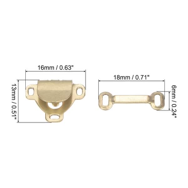 10 Sets Sewing Hooks and Eyes Closure Set for Trousers DIY - Bed Bath ...