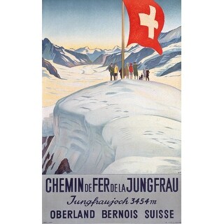 Chemin de Fer d la Jungfrau (artist: Cardinaux, Emil) Switzerland c ...