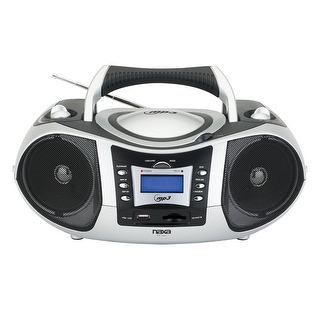 Naxa NPB-250 Portable MP3/CD Player with Text Display, AM/FM Stereo ...
