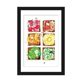 iCanvas "Rainbow Toast" by Penelopeloveprints - Bed Bath & Beyond ...