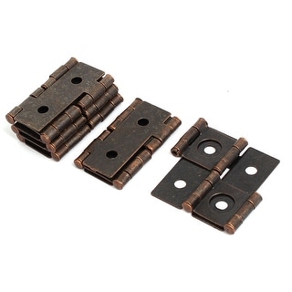 47mmx45mmx5mm Antique Style Double Acting Folding Screen Hinge Copper ...