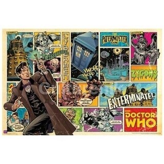 Doctor Who The Paternoster Gang Comic Strip Poster Poster Print Item ...