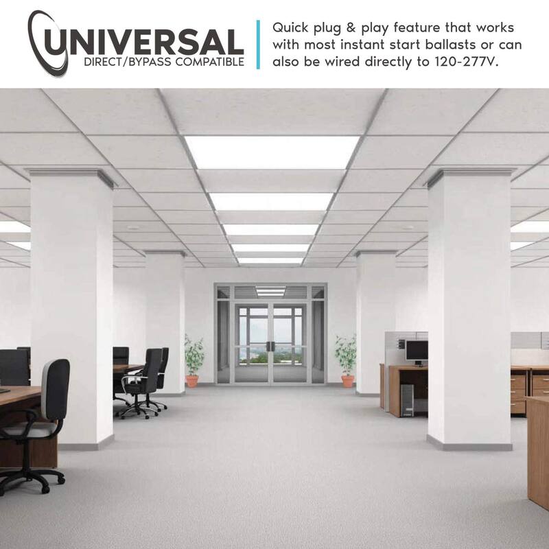 Luxrite U Bend LED Tube Light, T8 T12, 18W (32W Equivalent), 2100 ...