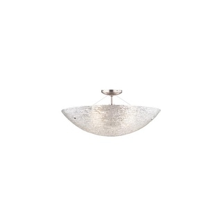 Tech Lighting 700FMTRASSC Trace 2-Light 16" Wide Semi-Flush Ceiling ...