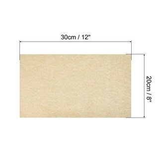 Rectangle Parchment Paper Sheets, 100pcs Non Stick Baking Paper for ...
