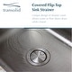 Transolid KF-FUSF24199 Logan 23-1/2" Farmhouse Single Basin Fireclay ...