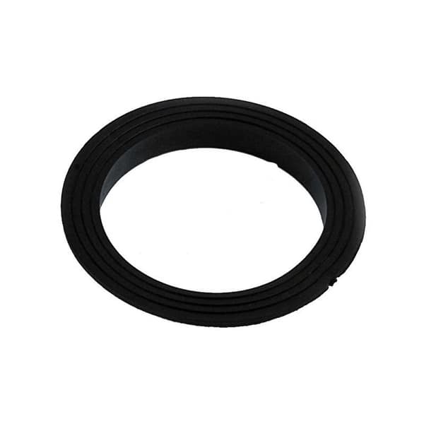 Round Black Overflow Gasket in Rubber - Bed Bath & Beyond - 39111585