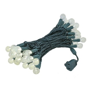 20 Light G20 LED Christmas Mini Light, Warm White, Green Wire, 8.5 ...