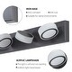 Bathroom LED 4-Light Vanity Lights with Dimmable and Rotatable - N/A ...