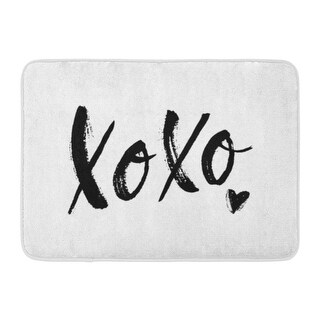 Saying Xoxo Phrase Sketch Heart Ink Lettering Brush Romantic ...