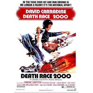 "Death Race 2000 (1975)" Poster Print - Bed Bath & Beyond - 24137189