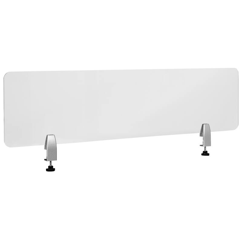 Clear Acrylic Desk Partition (Hardware Included) - Overstock - 33710670