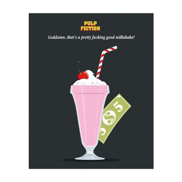 milkshake poster