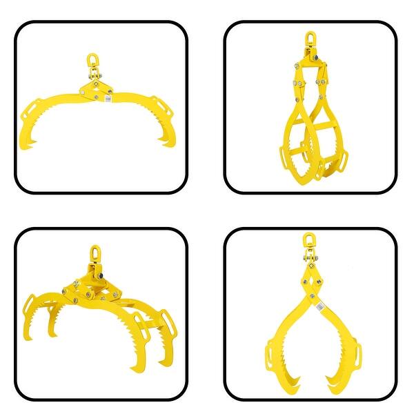 4 Claw Timber Log Lifting Logging Tongs Grabber Tong - On Sale - Bed ...