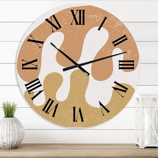 Designart 'Minimal Elementary Organic and Geometric Compostions XXXII ...