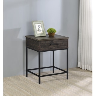 Wooden End Table,Accent Side Table - Bed Bath & Beyond - 39128737