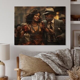 Designart "Jazz Harlem Renaissance III" African American Print on ...