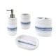 Avanti The Now House by Jonathan Adler Vapor 4 Pc Bath Accessory Set ...