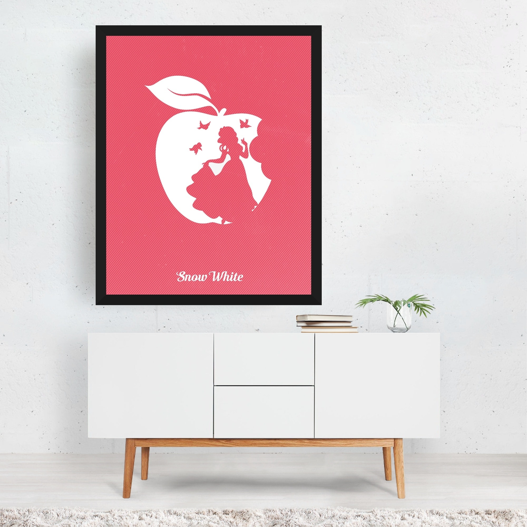 Snow White Minimalist Poster