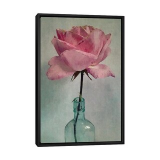iCanvas "A Single Rose" by Sarah Jarrett Framed - Bed Bath & Beyond ...