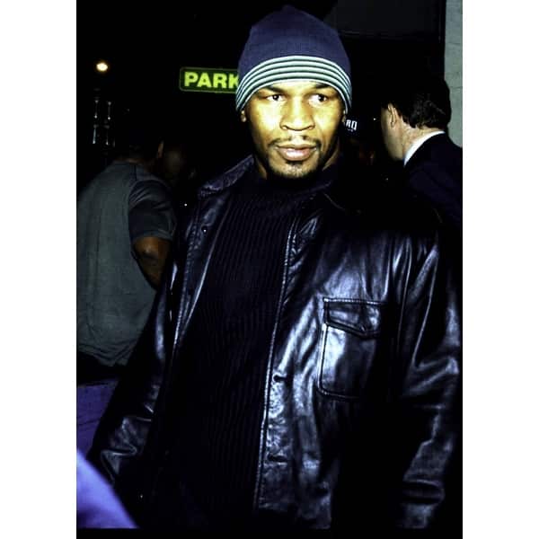 Mike Tyson wearing a leather jacket Photo Print - Bed Bath & Beyond ...
