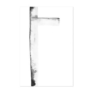 inked line 2 Painting Abstract Minimal Art Print/Poster - Bed Bath ...
