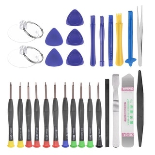 28 in 1 Electronics Repair Kit S2 Precision Screwdriver Set Opening Pry ...