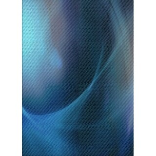 Ahgly Company Machine Washable Transitional Blue Ivy Blue Area Rugs ...