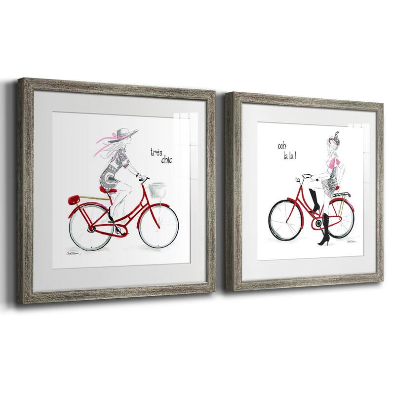 Tres Chic- Premium Framed Print - Ready to Hang - Overstock - 36581438