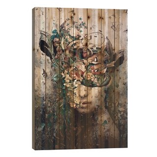 Source Of Life Print On Wood by Riza Peker - Multi-Color - Bed Bath ...