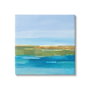 Stupell Abstract Lake Scenery Canvas Wall Art Design by Ethan Harper ...