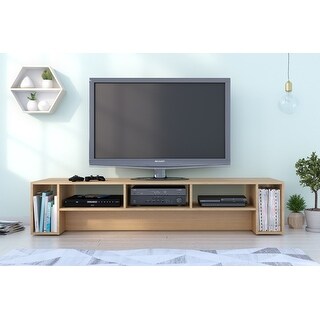 Nexera Rustik 72 inch TV Stand, Natural Maple - Bed Bath & Beyond ...