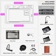 Smart Kitchen Sink Stainless Steel Waterfall Kitchen Sink with LED TEMP ...