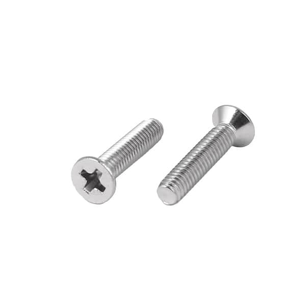 50 Pcs M2.5x12mm 316 Stainless Steel Flat Head Phillips Machine Screws ...