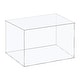 Acrylic Display Case Plastic Cube Storage Box Clear Assemble Showcase ...