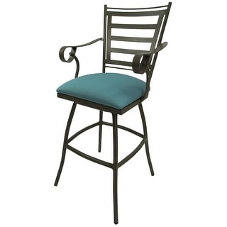 Extra Tall Spectator 35" Bar Stool - Jenna - Beige Frame - 35 inch Seat ...