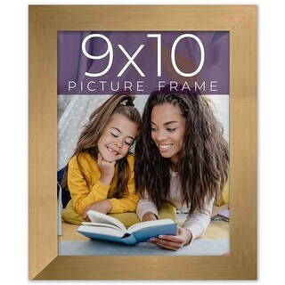 9x10 Bronze Real Wood Picture Frame Width 0.75 inches | Interior Frame ...