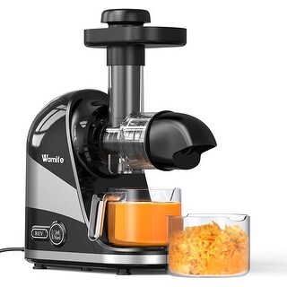 Slow Masticating Juicer Machine, Cold Press Juicer Extractor, 2 Modes ...