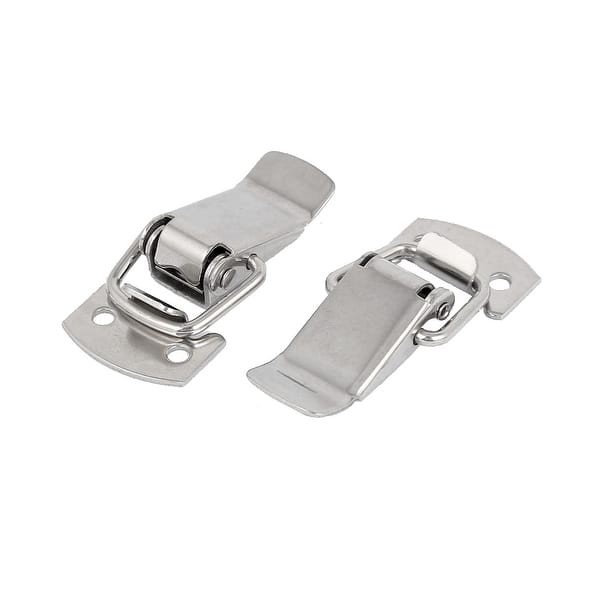 Case Box Spring Loaded Stainless Steel Toggle Trunk Latch Catch 2 Sets ...