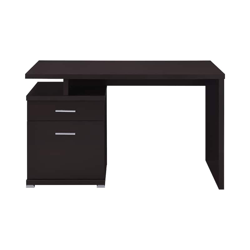 Dexter 2-drawer Reversible Office Desk - Overstock - 33988696