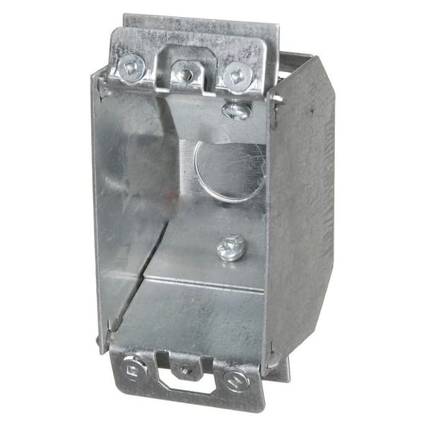 2 in. x 2.25 in. x 3 in. Rectangle Galvanized Steel Electrical ...